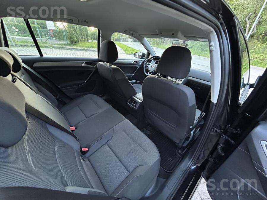 Black Volkswagen Golf 2014 in Ogre, with an engine capacity of 2.00 L and mileage of 285 thousand km for 5200 €, photo 13 on AUTOMOTO.COM.LV