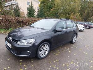 Black Volkswagen Golf 2014 in Riga, with an engine capacity of 1.60 L and mileage of 196 thousand km for 6500 €, photo  on AUTOMOTO.COM.LV