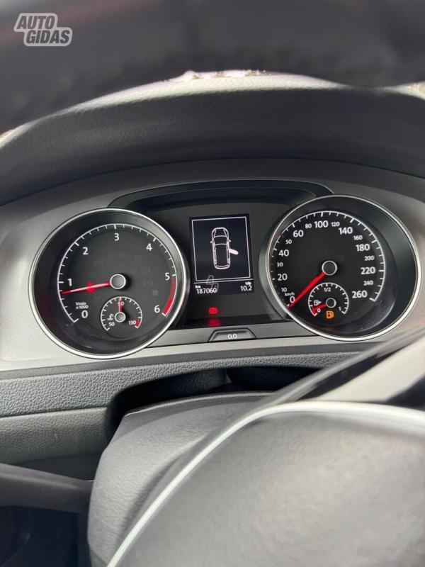Black Volkswagen Golf 2014 in Utena, with an engine capacity of 1.60 L and mileage of 187 thousand km for 5650 €, photo 10 on AUTOMOTO.COM.LV