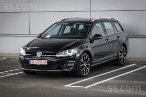 Black Volkswagen Golf 2014 in Riga, with an engine capacity of 2.00 L and mileage of 298 thousand km for 8850 €, photo  on AUTOMOTO.COM.LV