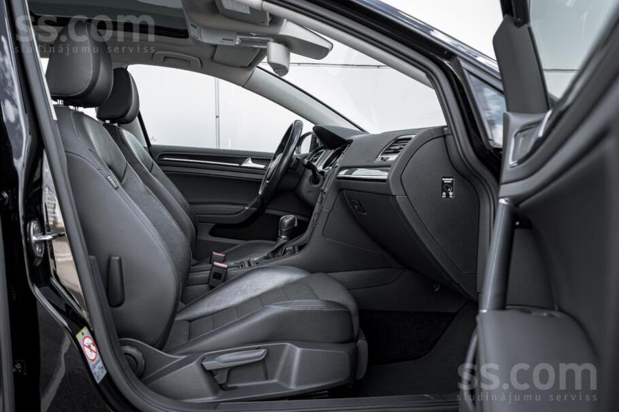 Black Volkswagen Golf 2014 in Riga, with an engine capacity of 2.00 L and mileage of 298 thousand km for 8850 €, photo 13 on AUTOMOTO.COM.LV