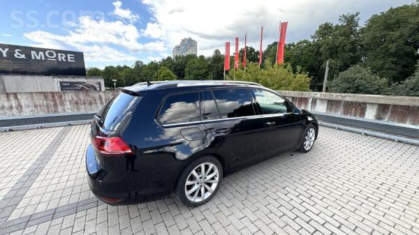 Black Volkswagen Golf 2014 in Riga, with an engine capacity of 2.00 L and mileage of 193 thousand km for 7200 €, photo 10 on AUTOMOTO.COM.LV