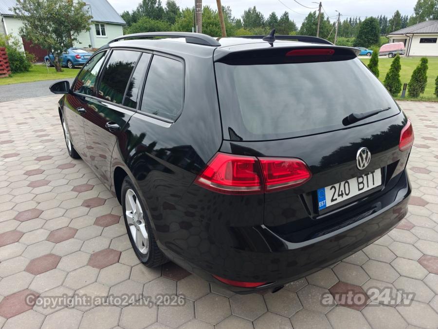 Black Volkswagen Golf 2014 in Tallinn, with an engine capacity of 1.60 L and mileage of 318 thousand km for 5990 €, photo 6 on AUTOMOTO.COM.LV