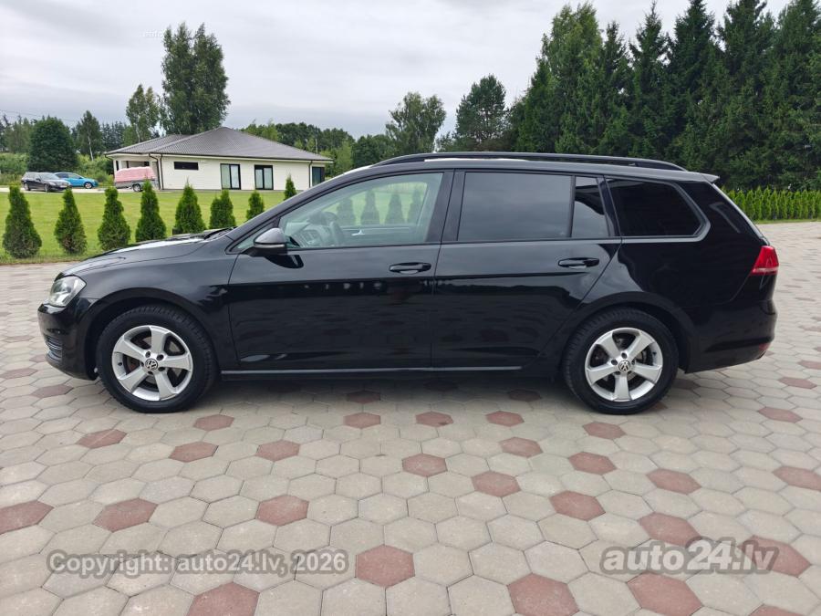 Black Volkswagen Golf 2014 in Tallinn, with an engine capacity of 1.60 L and mileage of 318 thousand km for 5990 €, photo 7 on AUTOMOTO.COM.LV