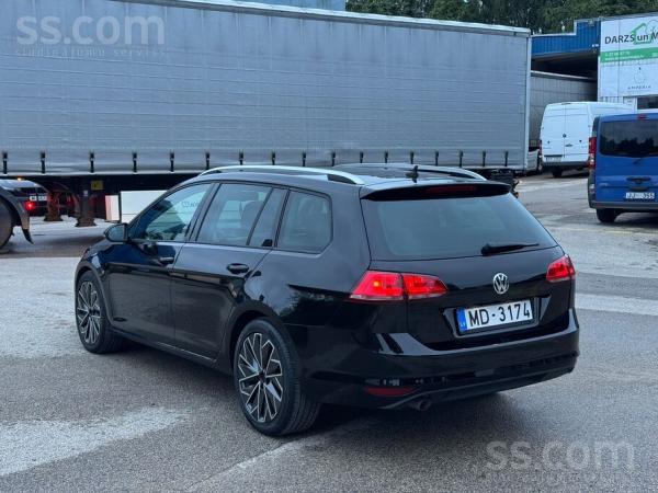 Black Volkswagen Golf 2014 in Riga, with an engine capacity of 1.60 L and mileage of 270 thousand km for 7500 €, photo 5 on AUTOMOTO.COM.LV