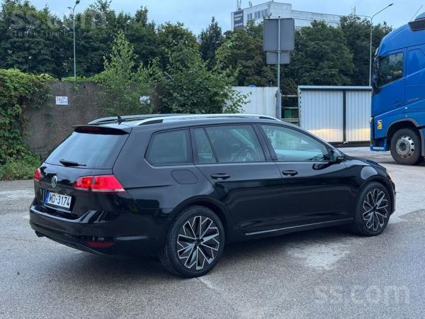 Black Volkswagen Golf 2014 in Riga, with an engine capacity of 1.60 L and mileage of 270 thousand km for 7500 €, photo 6 on AUTOMOTO.COM.LV