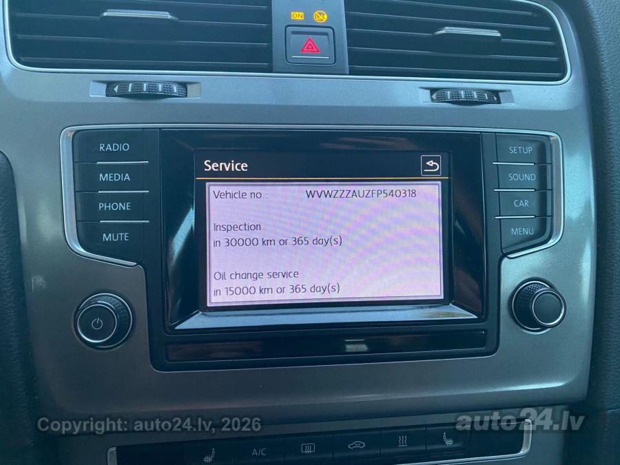 Melns Volkswagen Golf 2014 Tallina, ar dzinēja tilpumu 1.20 L un nobraukumu 300 tūkst. km par 4000 €, foto 16 vietnē AUTOMOTO.COM.LV