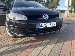 Black Volkswagen Golf 2014 in Silute, with an engine capacity of 1.60 L and mileage of 282 thousand km for 4800 €, photo 29 on AUTOMOTO.COM.LV
