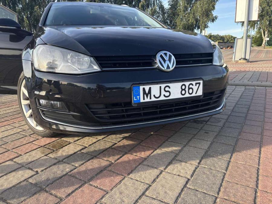 Black Volkswagen Golf 2014 in Silute, with an engine capacity of 1.60 L and mileage of 282 thousand km for 4800 €, photo 29 on AUTOMOTO.COM.LV