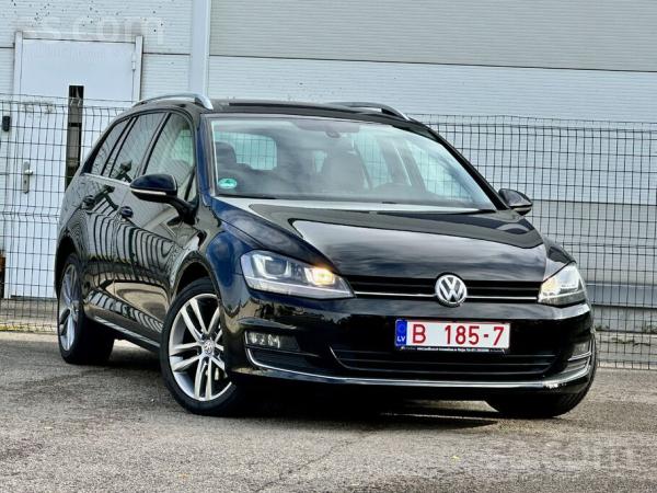 Black Volkswagen Golf 2014 in Tukums, with an engine capacity of 2.00 L and mileage of 287 thousand km for 7490 €, photo 1 on AUTOMOTO.COM.LV