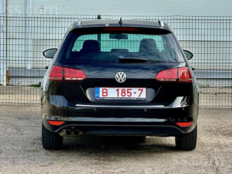 Black Volkswagen Golf 2014 in Tukums, with an engine capacity of 2.00 L and mileage of 287 thousand km for 7490 €, photo 7 on AUTOMOTO.COM.LV