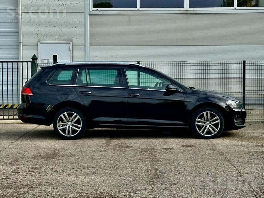 Black Volkswagen Golf 2014 in Tukums, with an engine capacity of 2.00 L and mileage of 287 thousand km for 7490 €, photo 9 on AUTOMOTO.COM.LV