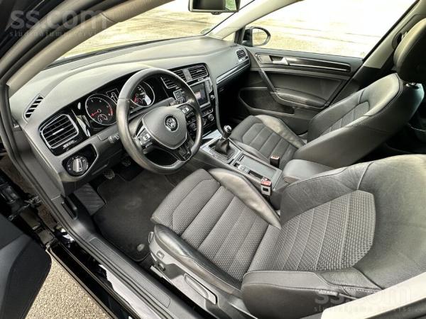 Black Volkswagen Golf 2014 in Tukums, with an engine capacity of 2.00 L and mileage of 287 thousand km for 7490 €, photo 10 on AUTOMOTO.COM.LV