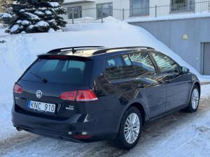 Black Volkswagen Golf 2015 in Vilnius, with an engine capacity of 1.60 L and mileage of 317 thousand km for 6700 €, photo 4 on AUTOMOTO.COM.LV