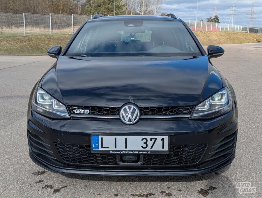 Black Volkswagen Golf 2015 in Vilnius, with an engine capacity of 2.00 L and mileage of 315 thousand km for 9000 €, photo 3 on AUTOMOTO.COM.LV