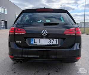 Black Volkswagen Golf 2015 in Vilnius, with an engine capacity of 2.00 L and mileage of 315 thousand km for 9000 €, photo 7 on AUTOMOTO.COM.LV