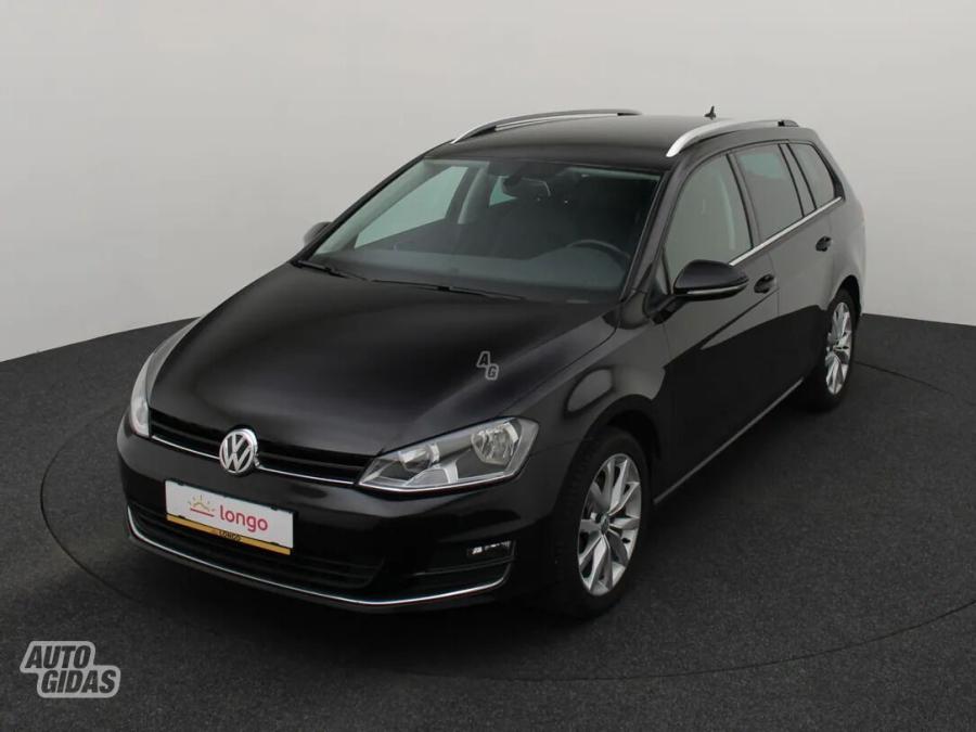 Black Volkswagen Golf 2015 in Vilnius, with an engine capacity of 1.40 L and mileage of 215 thousand km for 8499 €, photo 1 on AUTOMOTO.COM.LV
