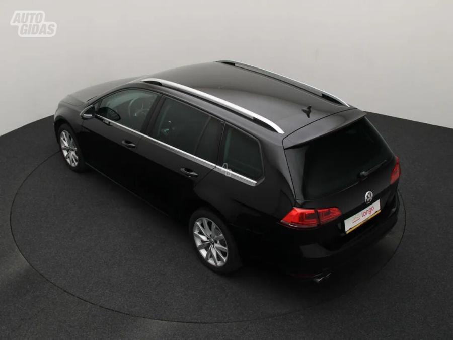 Black Volkswagen Golf 2015 in Vilnius, with an engine capacity of 1.40 L and mileage of 215 thousand km for 8499 €, photo 13 on AUTOMOTO.COM.LV