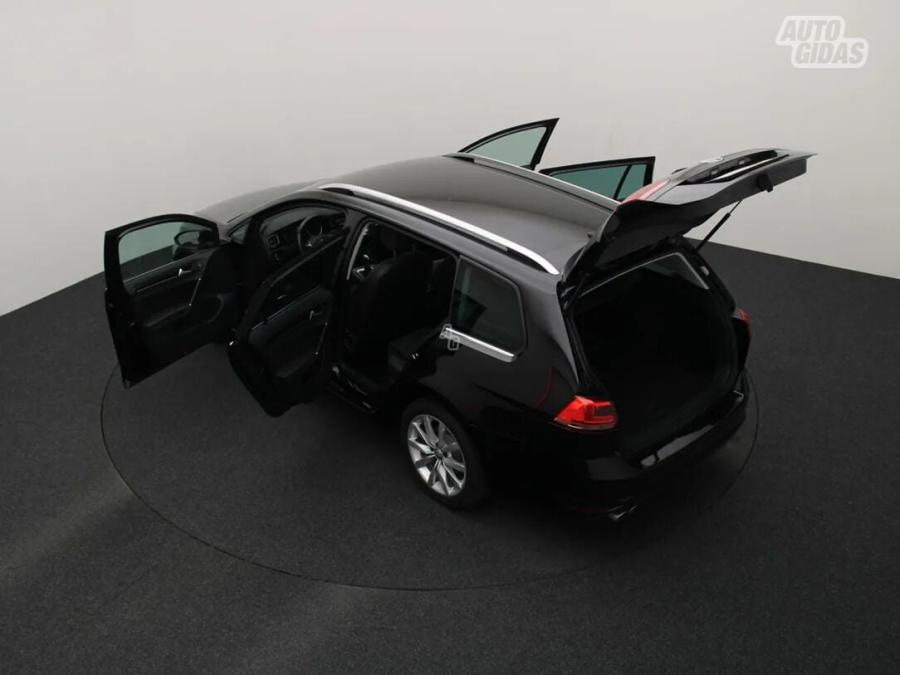 Black Volkswagen Golf 2015 in Vilnius, with an engine capacity of 1.40 L and mileage of 215 thousand km for 8499 €, photo 14 on AUTOMOTO.COM.LV