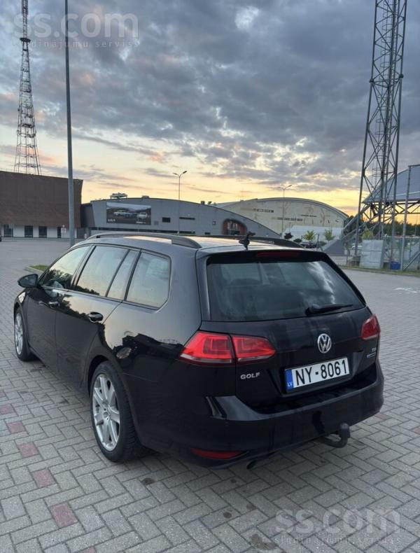 Melns Volkswagen Golf 2015 Valmiera, ar dzinēja tilpumu 1.60 L un nobraukumu 271 tūkst. km par 6450 €, foto 5 vietnē AUTOMOTO.COM.LV