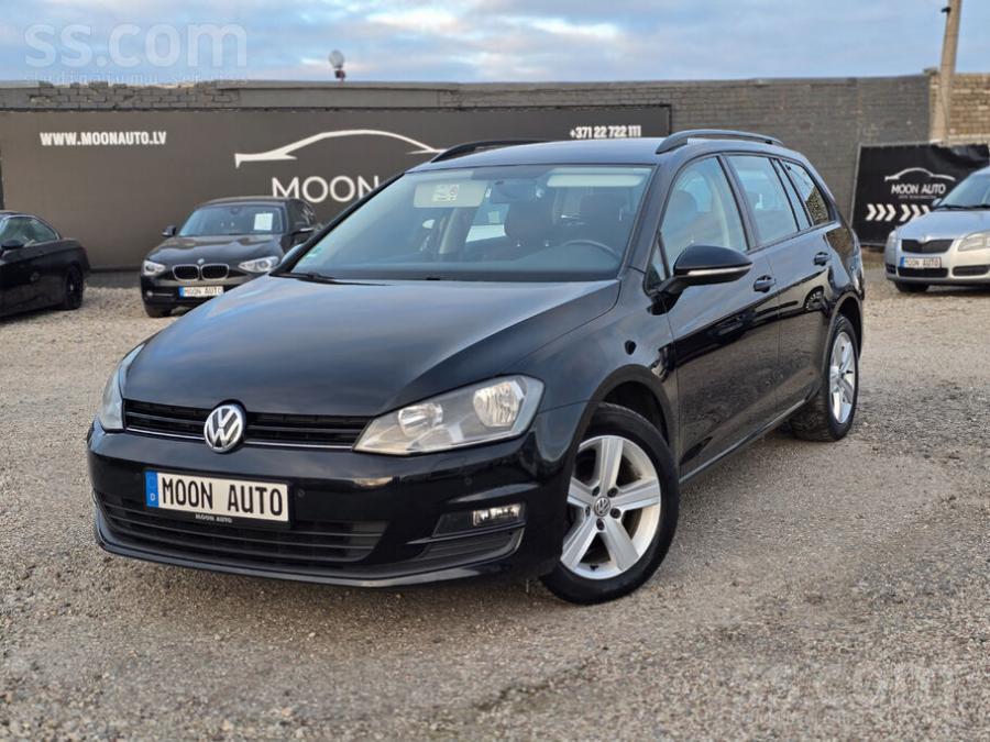 Black Volkswagen Golf 2015 in Liepaja, with an engine capacity of 1.60 L and mileage of 198 thousand km for 6490 €, photo 1 on AUTOMOTO.COM.LV