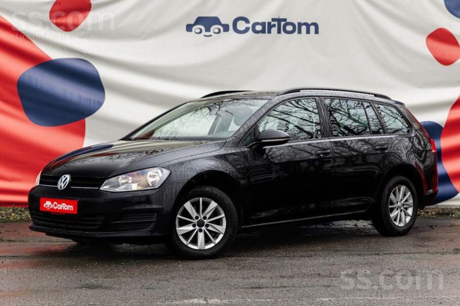 Black Volkswagen Golf 2015 in Riga, with an engine capacity of 1.60 L and mileage of 130 thousand km for 8500 €, photo 1 on AUTOMOTO.COM.LV