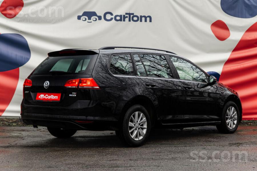 Black Volkswagen Golf 2015 in Riga, with an engine capacity of 1.60 L and mileage of 130 thousand km for 8500 €, photo 7 on AUTOMOTO.COM.LV