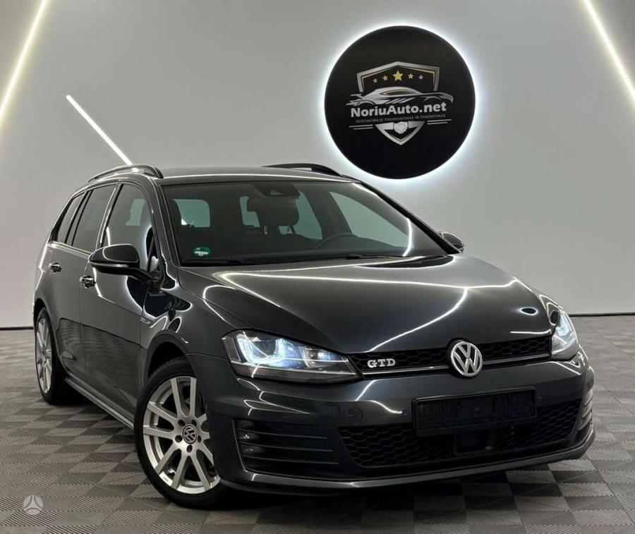 Black Volkswagen Golf 2015 in Marijampole, with an engine capacity of 1.97 L and mileage of 250 thousand km for 10950 €, photo 1 on AUTOMOTO.COM.LV