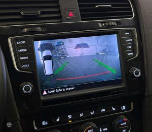 Black Volkswagen Golf 2015 in Marijampole, with an engine capacity of 1.97 L and mileage of 250 thousand km for 10950 €, photo 9 on AUTOMOTO.COM.LV