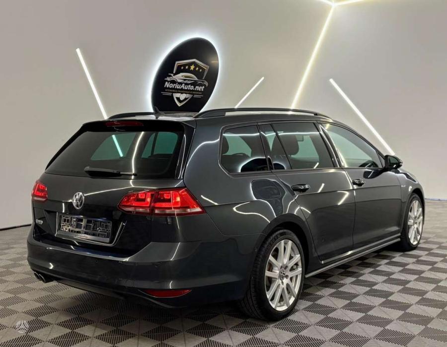 Black Volkswagen Golf 2015 in Marijampole, with an engine capacity of 1.97 L and mileage of 250 thousand km for 10950 €, photo 31 on AUTOMOTO.COM.LV
