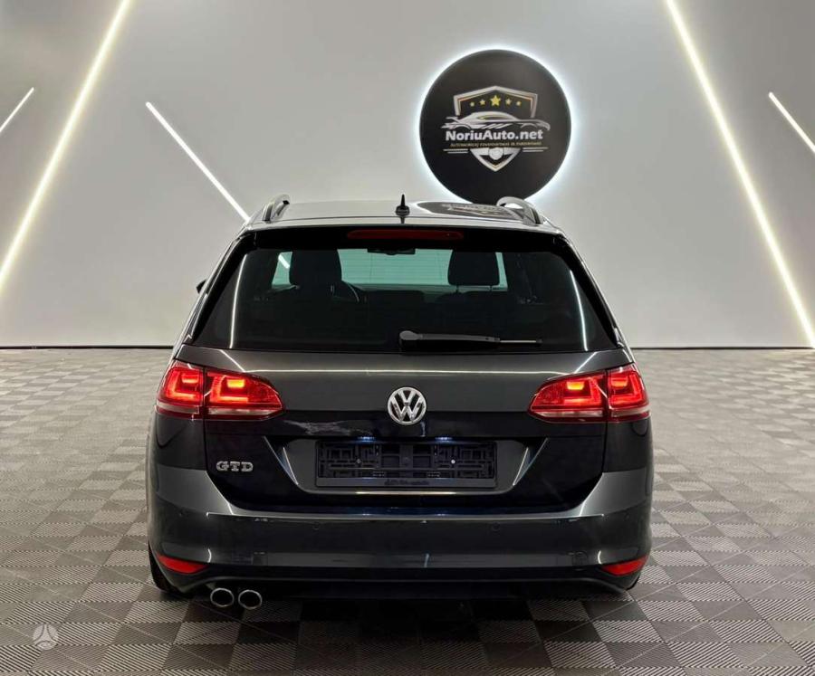 Black Volkswagen Golf 2015 in Marijampole, with an engine capacity of 1.97 L and mileage of 250 thousand km for 10950 €, photo 33 on AUTOMOTO.COM.LV