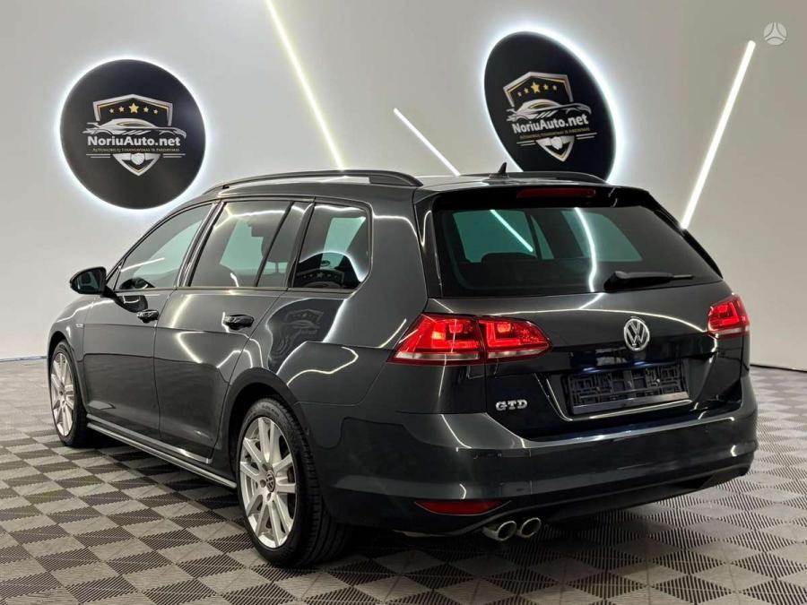 Black Volkswagen Golf 2015 in Marijampole, with an engine capacity of 1.97 L and mileage of 250 thousand km for 10950 €, photo 34 on AUTOMOTO.COM.LV