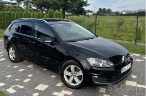 Black Volkswagen Golf 2015 in Riga, with an engine capacity of 2.00 L and mileage of 192 thousand km for 7950 €, photo  on AUTOMOTO.COM.LV