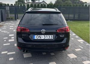 Black Volkswagen Golf 2015 in Riga, with an engine capacity of 2.00 L and mileage of 192 thousand km for 7950 €, photo 5 on AUTOMOTO.COM.LV