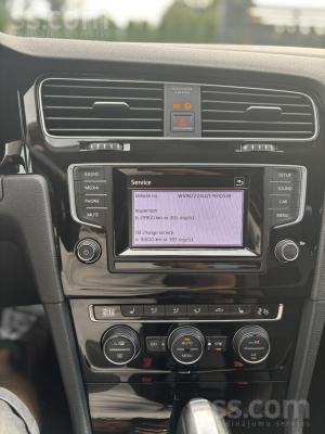 Black Volkswagen Golf 2015 in Riga, with an engine capacity of 2.00 L and mileage of 192 thousand km for 7950 €, photo 12 on AUTOMOTO.COM.LV