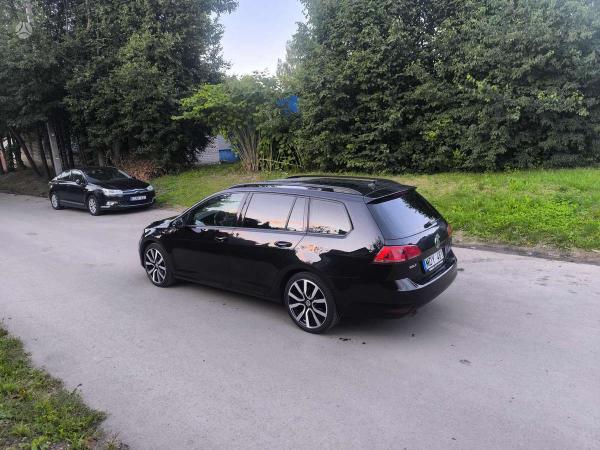 Black Volkswagen Golf 2015 in Kaunas, with an engine capacity of 1.60 L and mileage of 283 thousand km for 5190 €, photo 5 on AUTOMOTO.COM.LV