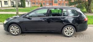 Black Volkswagen Golf 2015 in Daugavpils, with an engine capacity of 1.60 L and mileage of 244 thousand km for 6700 €, photo 5 on AUTOMOTO.COM.LV