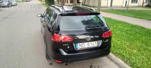 Black Volkswagen Golf 2015 in Daugavpils, with an engine capacity of 1.60 L and mileage of 244 thousand km for 6700 €, photo 7 on AUTOMOTO.COM.LV