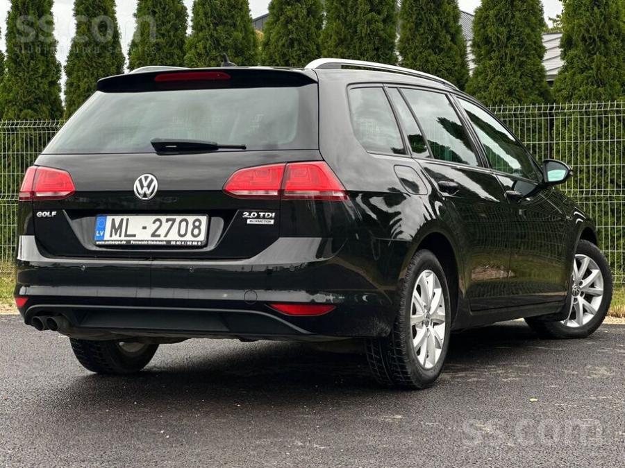 Melns Volkswagen Golf 2015 Jelgava, ar dzinēja tilpumu 2.00 L un nobraukumu 0 tūkst. km par 5990 €, foto 4 vietnē AUTOMOTO.COM.LV