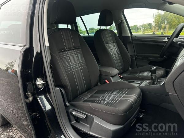 Black Volkswagen Golf 2015 in Jelgava, with an engine capacity of 2.00 L and mileage of 0 thousand km for 5990 €, photo 10 on AUTOMOTO.COM.LV