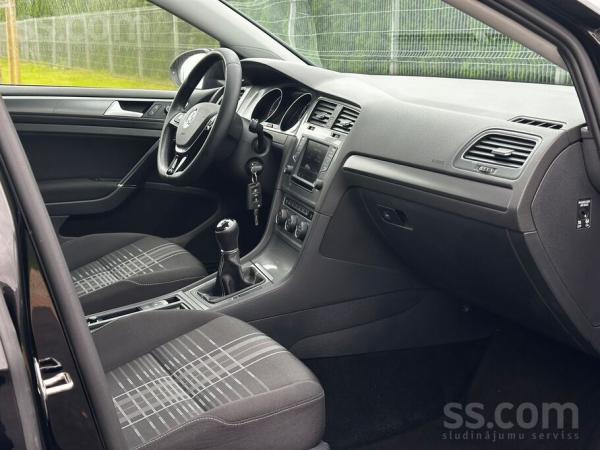 Black Volkswagen Golf 2015 in Jelgava, with an engine capacity of 2.00 L and mileage of 0 thousand km for 5990 €, photo 11 on AUTOMOTO.COM.LV