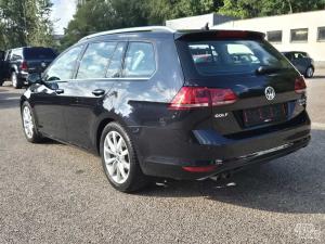 Black Volkswagen Golf 2016 in Vilnius, with an engine capacity of 2.00 L and mileage of 319 thousand km for 6900 €, photo 5 on AUTOMOTO.COM.LV