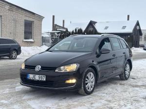 Black Volkswagen Golf 2016 in Utena, with an engine capacity of 1.60 L and mileage of 271 thousand km for 3849 €, photo  on AUTOMOTO.COM.LV