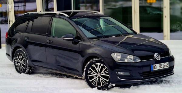 Melns Volkswagen Golf 2016 Viļņa, ar dzinēja tilpumu 1.60 L un nobraukumu 260 tūkst. km par 6950 €, foto 3 vietnē AUTOMOTO.COM.LV