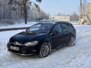 Melns Volkswagen Golf 2016 Kauņa, ar dzinēja tilpumu 1.60 L un nobraukumu 285 tūkst. km par 6500 €, foto  vietnē AUTOMOTO.COM.LV