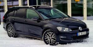 Black Volkswagen Golf 2016 in Vilnius, with an engine capacity of 1.60 L and mileage of 260 thousand km for 6999 €, photo 4 on AUTOMOTO.COM.LV