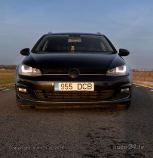 Black Volkswagen Golf 2016 in Tartu, with an engine capacity of 2.00 L and mileage of 281 thousand km for 8799 €, photo 3 on AUTOMOTO.COM.LV