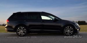 Black Volkswagen Golf 2016 in Tartu, with an engine capacity of 2.00 L and mileage of 281 thousand km for 8799 €, photo 5 on AUTOMOTO.COM.LV