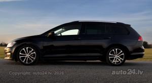 Black Volkswagen Golf 2016 in Tartu, with an engine capacity of 2.00 L and mileage of 281 thousand km for 8799 €, photo 6 on AUTOMOTO.COM.LV