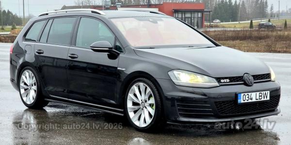 Black Volkswagen Golf 2016 in Tallinn, with an engine capacity of 2.00 L and mileage of 194 thousand km for 11990 €, photo 1 on AUTOMOTO.COM.LV